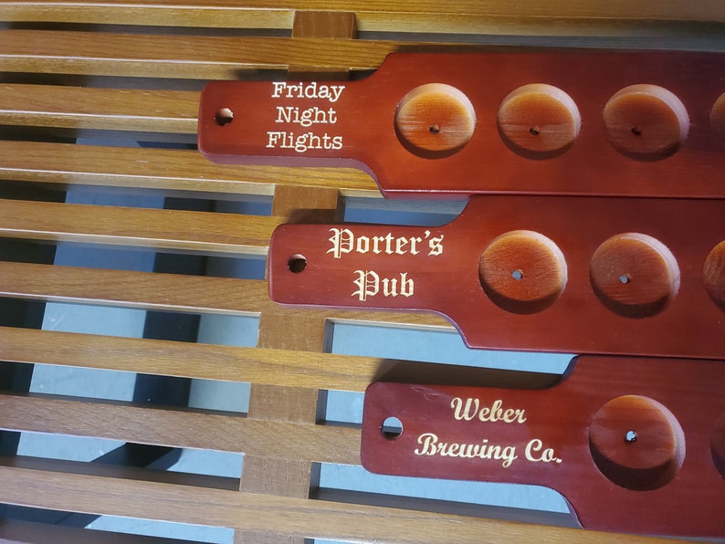 Personalized Pilsner Glasses Beer Sampler Flight Beer Gifts | Etsy