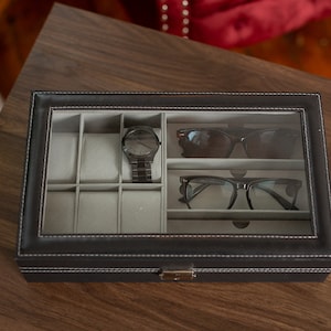 Watch Box, Christmas Gift for Dad, Watch Case, Personalized Christmas ...