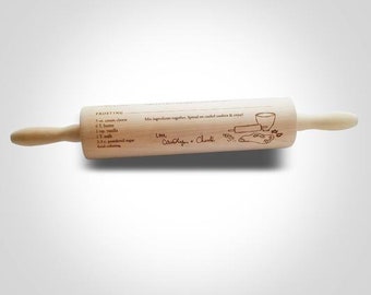 Engraved Rolling Pin - Etsy