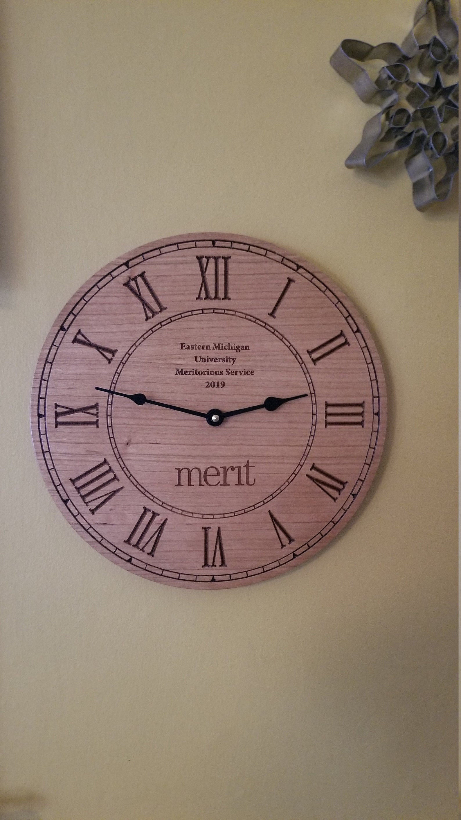 Engraved Clock 12 Custom Clocks for Wall Personalized | Etsy