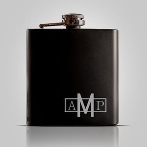 Personalized Flask for Men, Flask for Women, Groomsmen Flask, Hip Flask ...