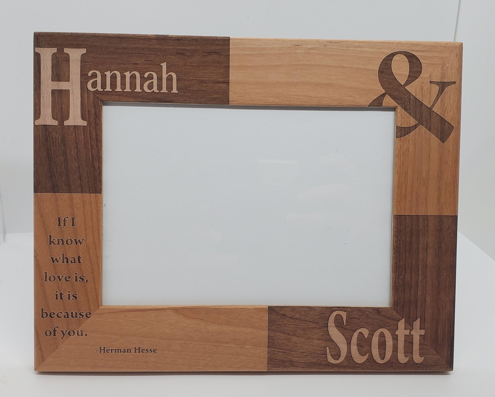 Engraved Wedding Frame Custom Engraved Frame Personalized | Etsy