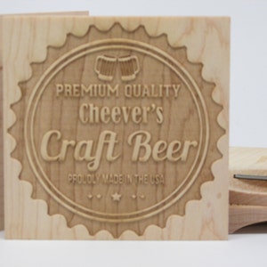 Personalized Craft Beer Coasters - Engraved Coasters - Beer Coaster ...