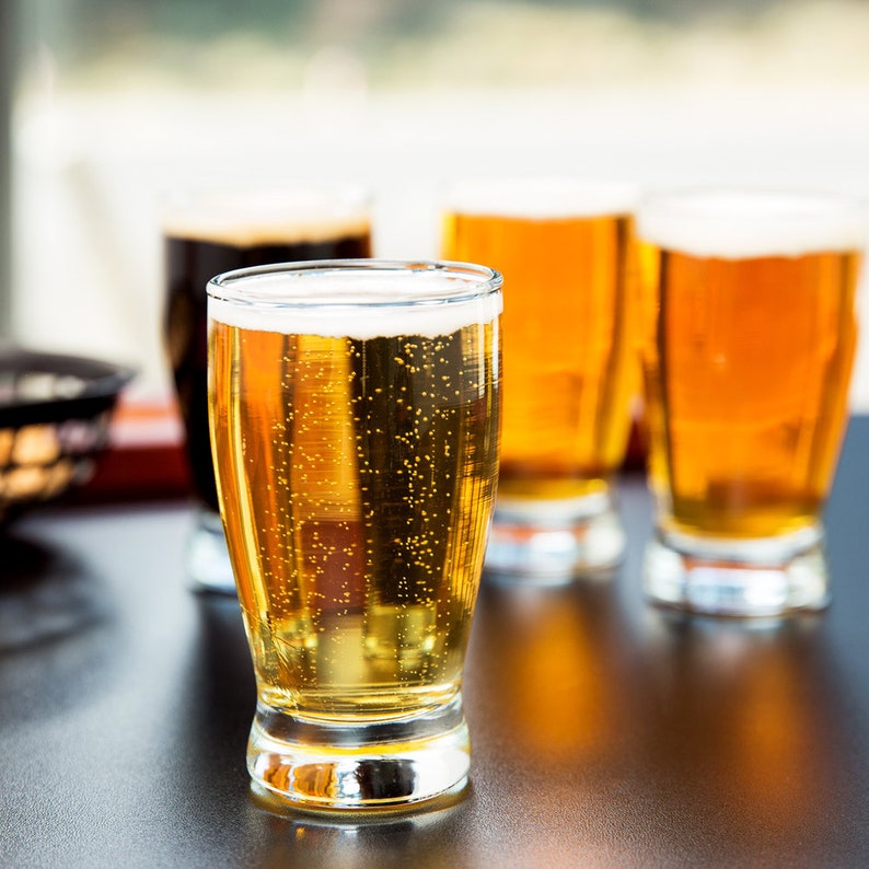 Personalized Pilsner Glasses, Beer Sampler Flight, Beer Gifts, Beer ...