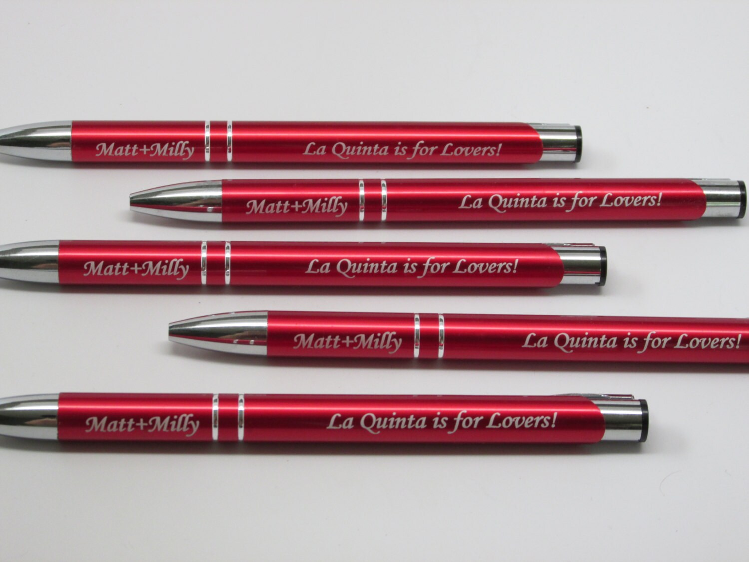 10er Set, gravierte Stifte, gravierte Stifte, Mitarbeitergeschenke ...