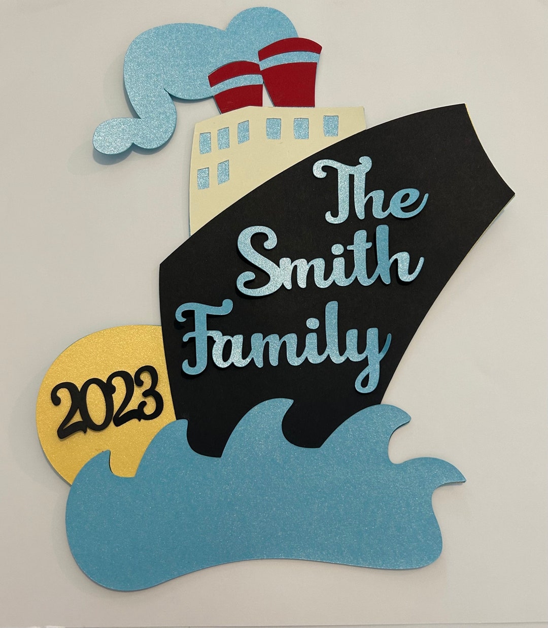 Personalized Cruise Ship Decoration With Magnet Option - Etsy