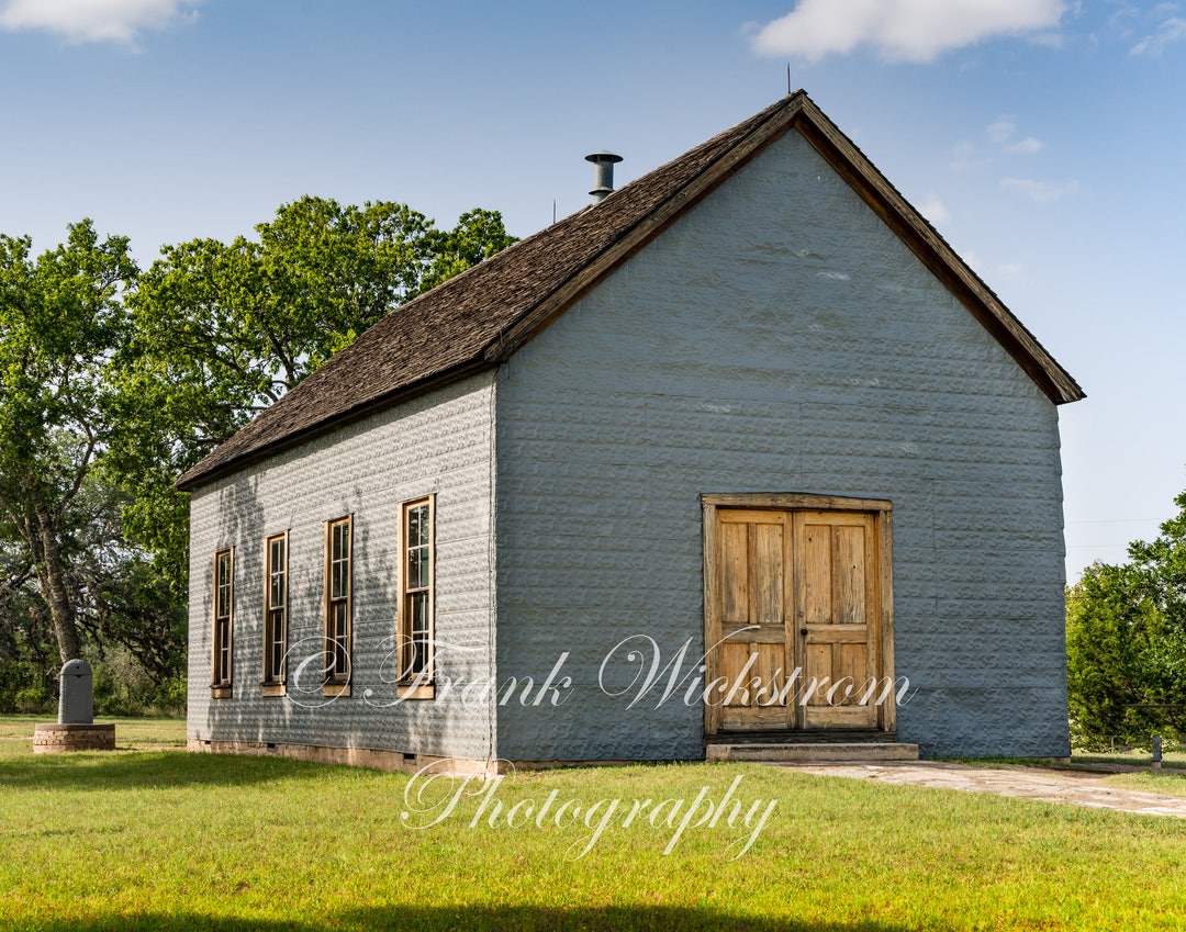 One Room Country School House / Texas Photography / Texas Hill Country ...