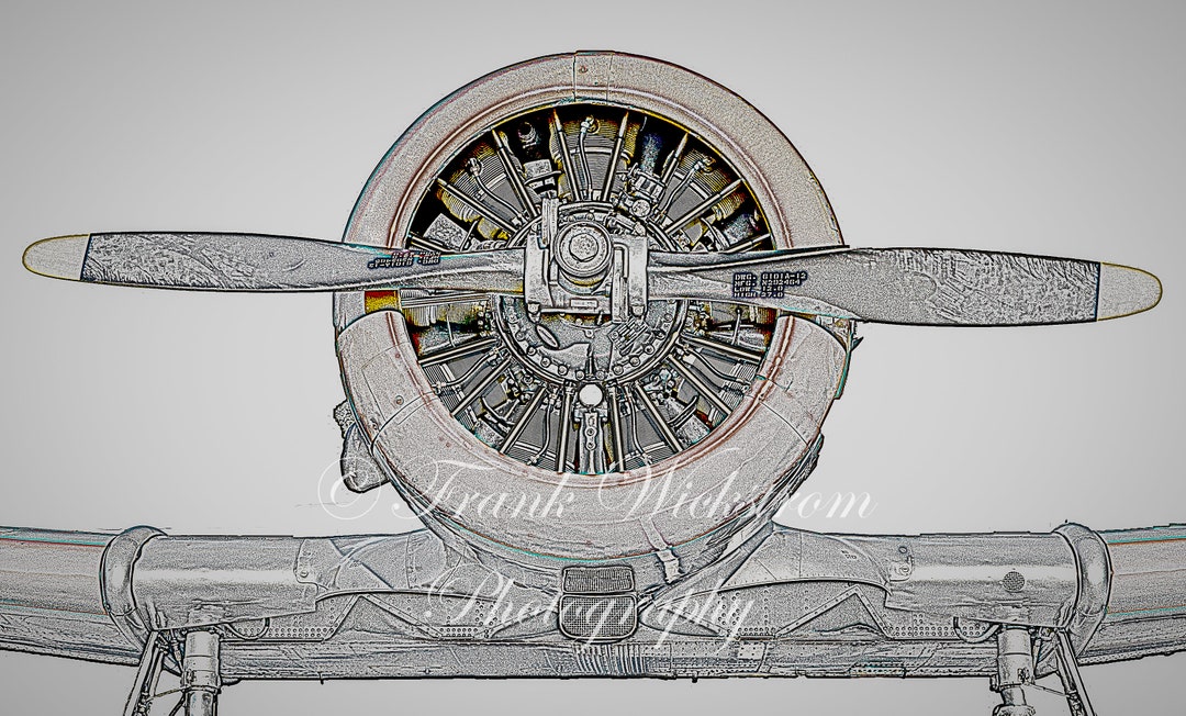 AT-6 Trainer / Airplane Photo / World War II Aircraft / Classic ...