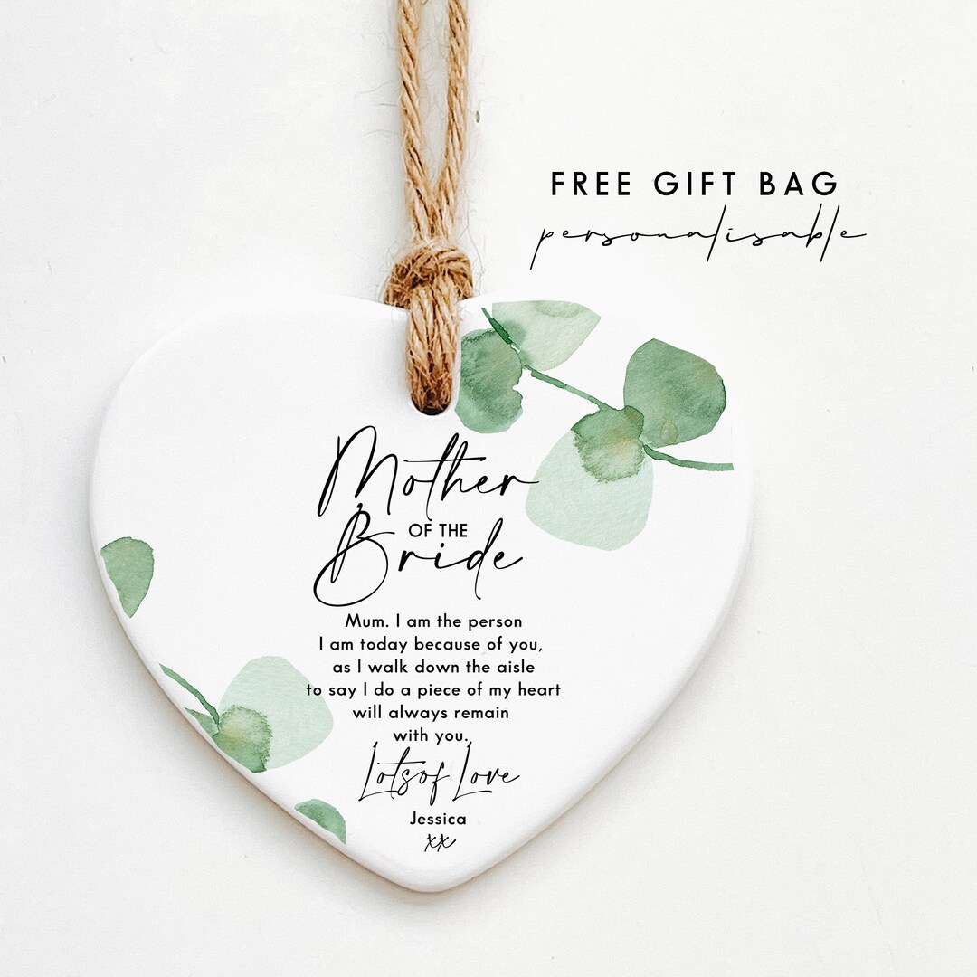 Mother of the Bride Gift Mother of the Bride Quote Gift I Am - Etsy