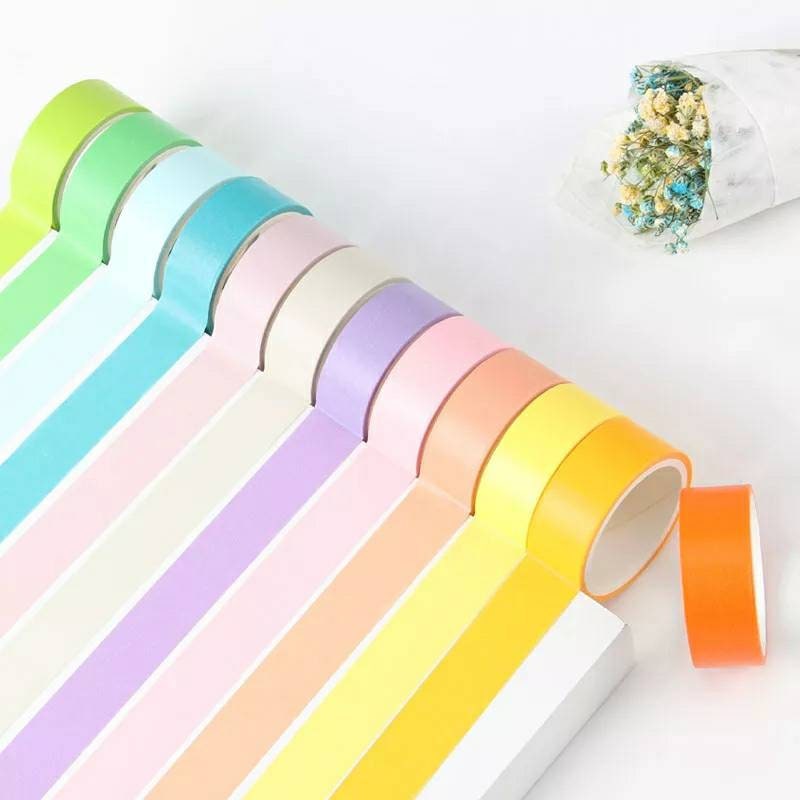Solid Washi Tape - Etsy