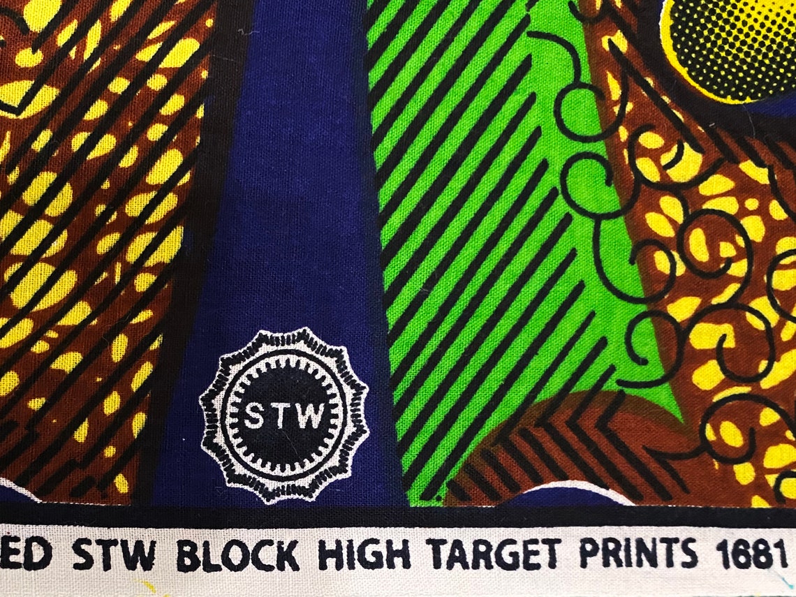 Pre-washed Hitarget Wax Block Print Fabric 100% Cotton - Etsy UK