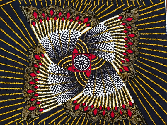 Pre-washed Hitarget Wax Block Print Fabric 100% Cotton - Etsy