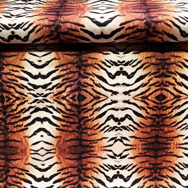 Tiger Stripe Fabric - Etsy