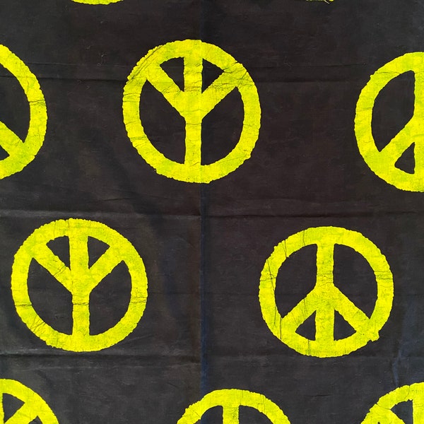 Peace Sign Fabric - Etsy