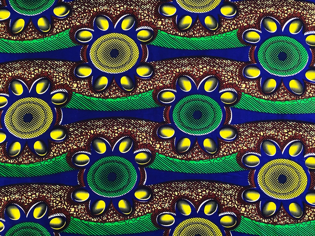 Pre-washed Hitarget Wax Block Print Fabric 100% Cotton - Etsy