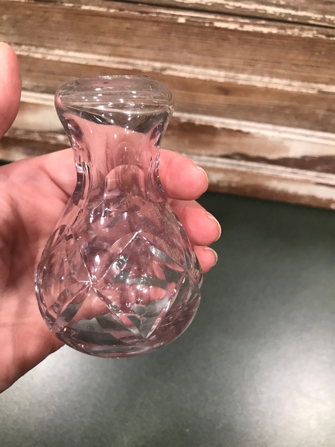Vintage Crystal Glass Lamp Chandelier Riser Spacer, Part Salvage ...