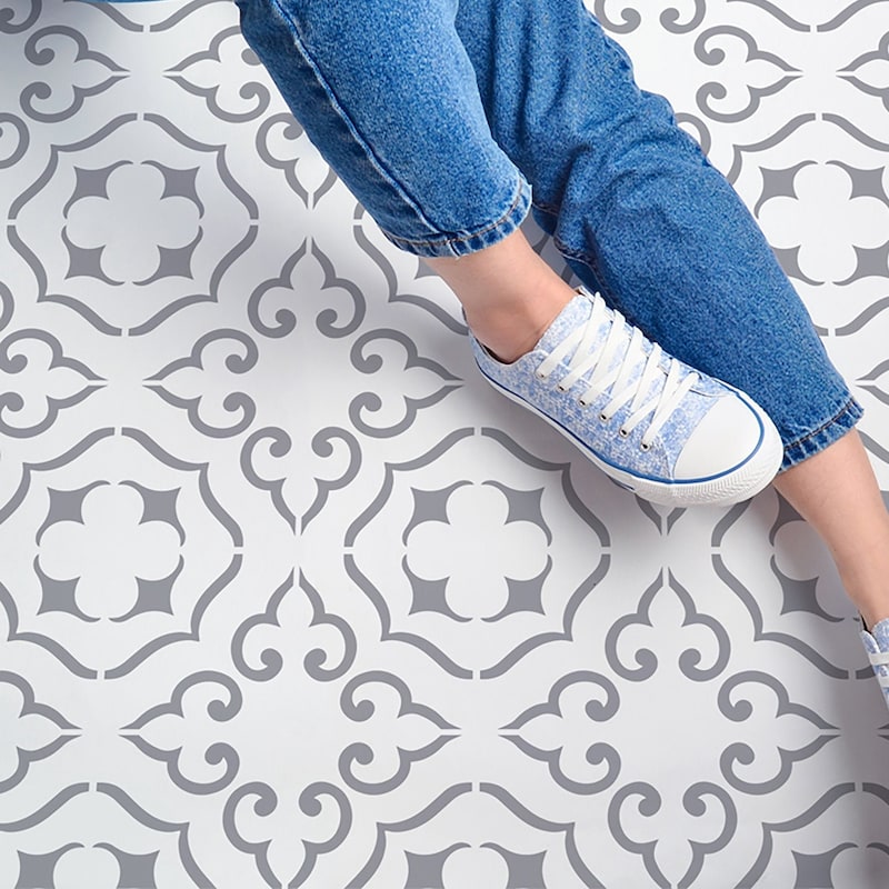 Large Floor Stencil - Etsy
