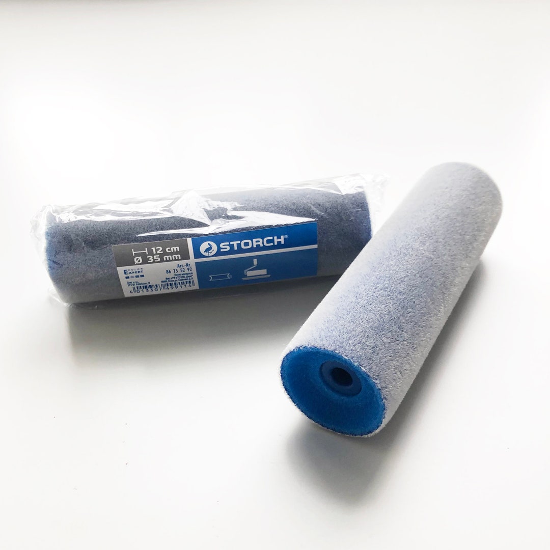 Flocked Stencil Roller 4,7 12cm 1 PC Flocked Dense Foam Roller for ...