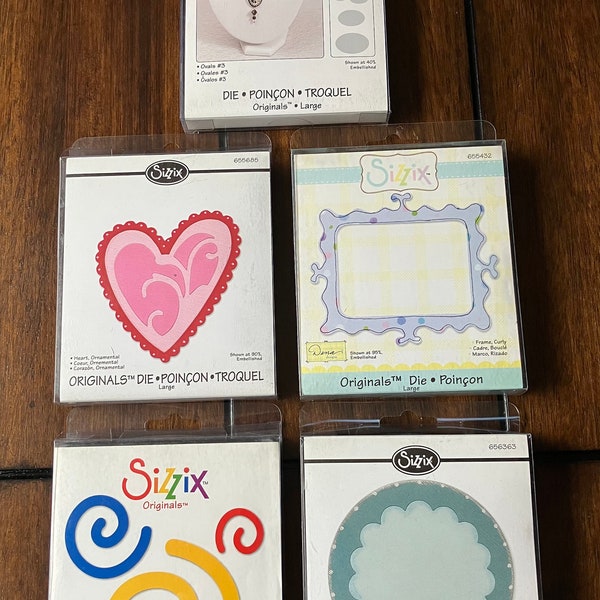 Sizzix Bigz Dies - Etsy