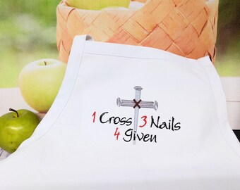 Christian aprons | Etsy