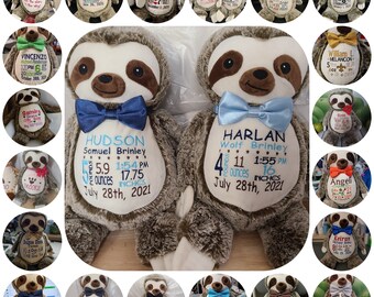 Sloth Stuffed Animal | Etsy