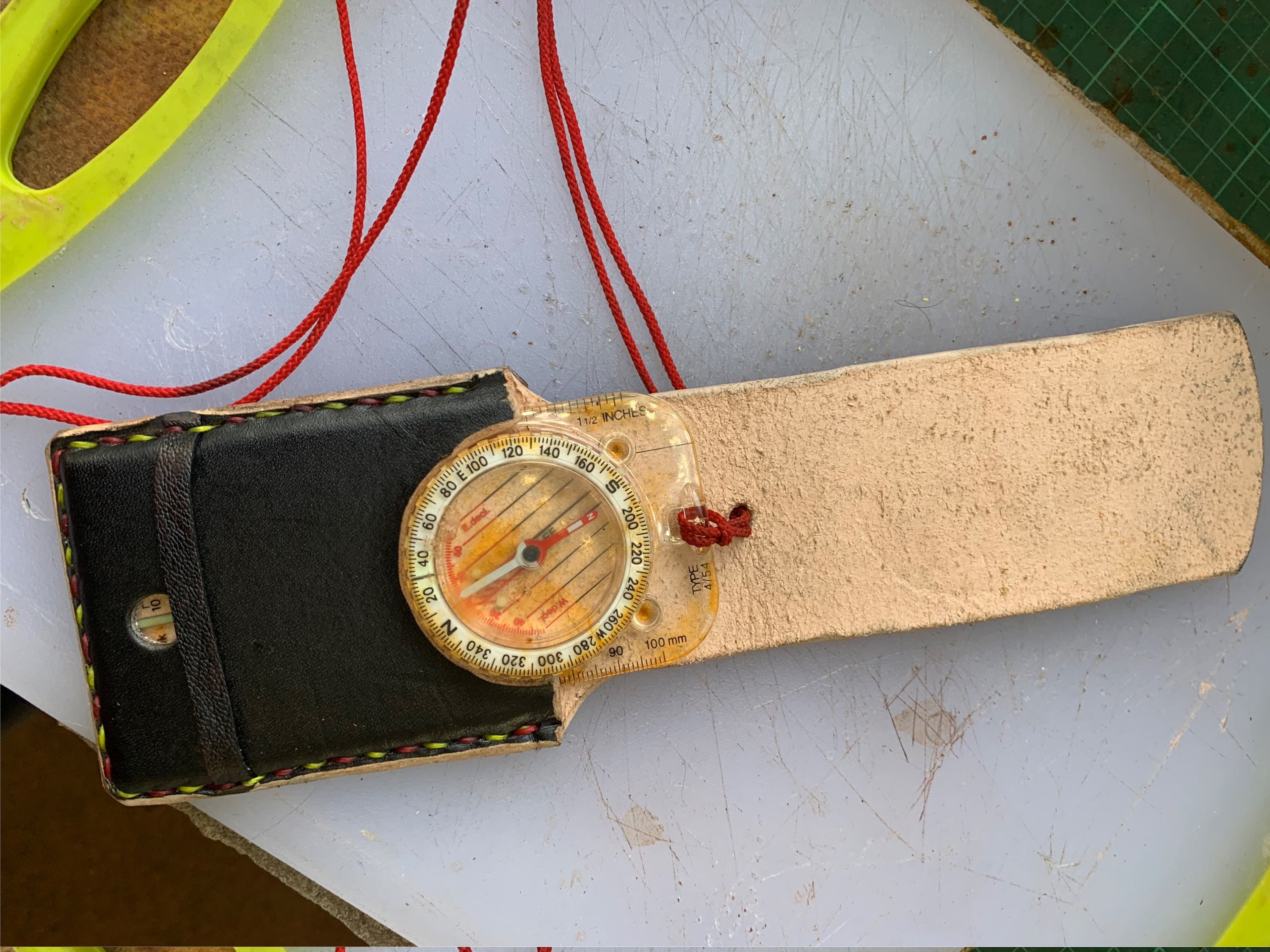 Silva Expedition 4 Handmade Leather Compass Case - Etsy UK