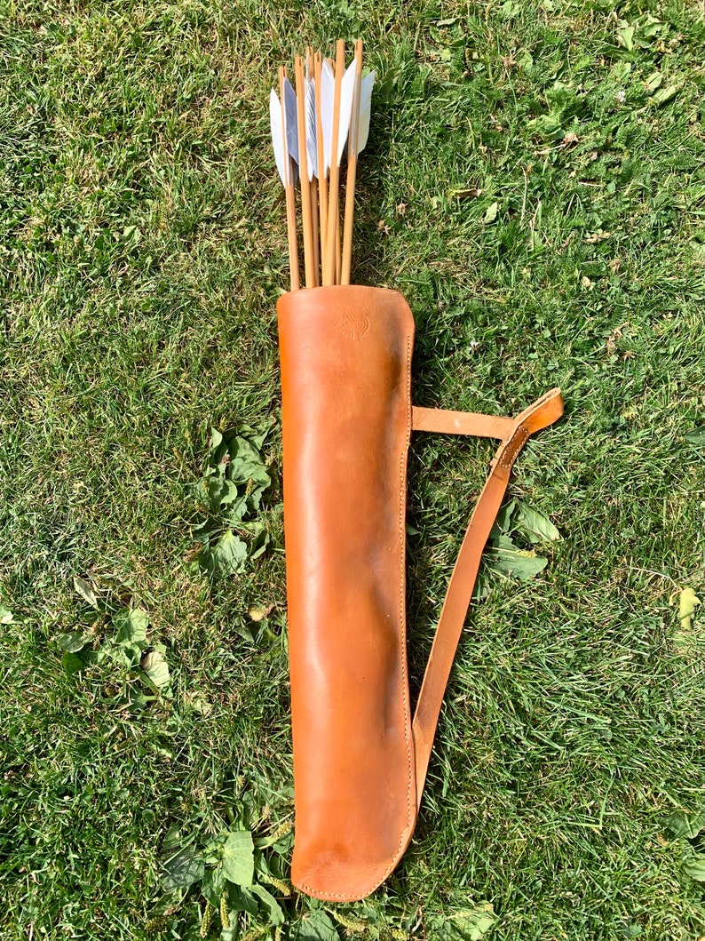 Handmade and Stitched Archery Quiver - Etsy