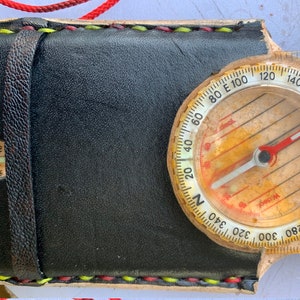 Silva Expedition 4 Handmade Leather Compass Case - Etsy