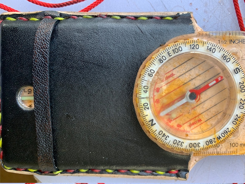 Silva Expedition 4 Handmade Leather Compass Case - Etsy UK