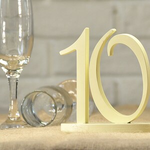 Table Numbers, Gold Wedding Decor, Wedding, Gold Wedding Sign, Gold ...