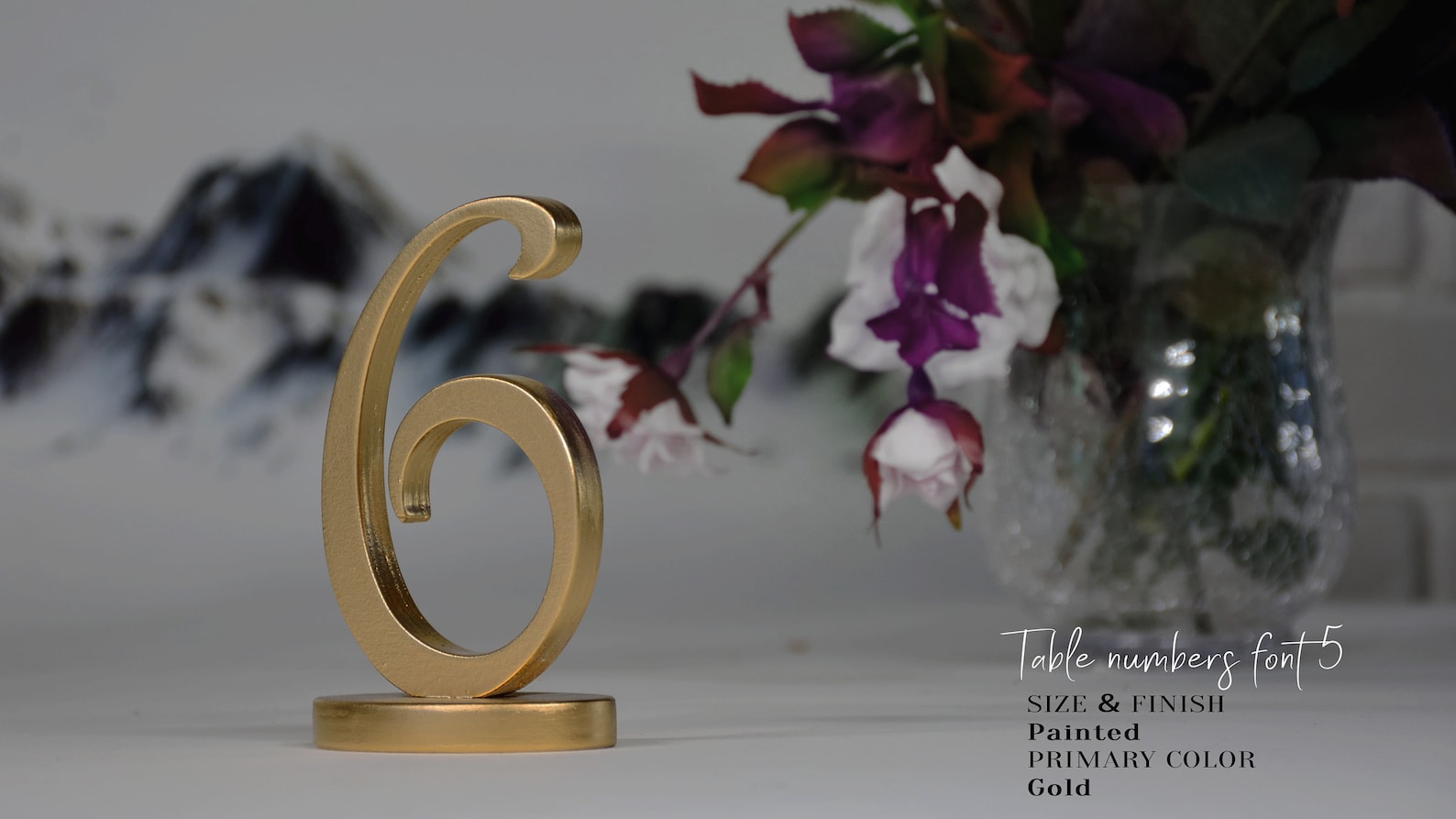 Table Numbers Gold Wedding Decor Wedding Gold Wedding Sign - Etsy