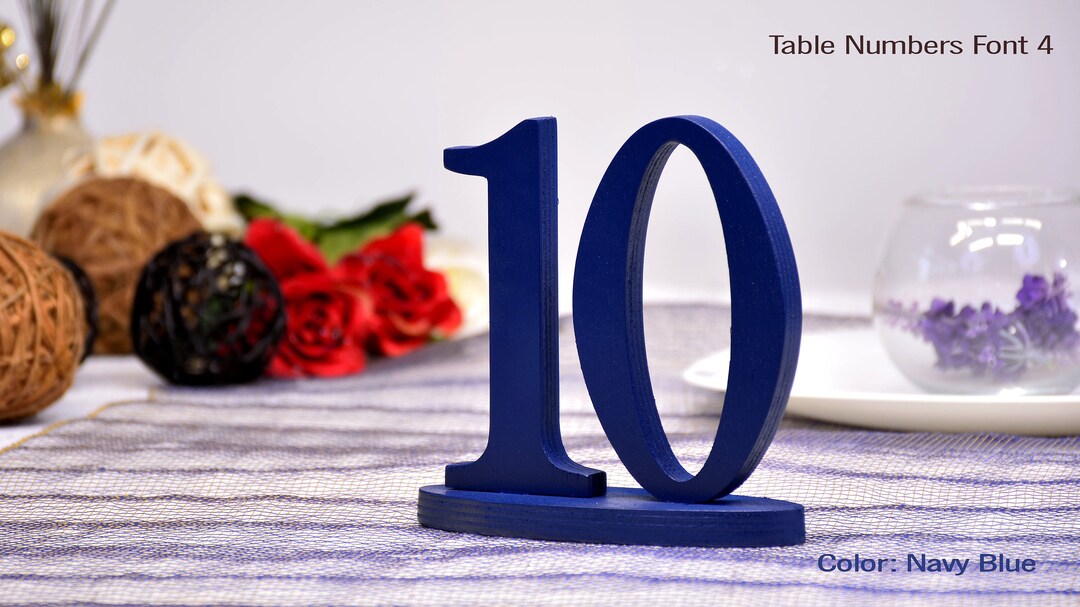 Table Numbers, Wedding Decorations, Pale Pink Wedding Decorations ...