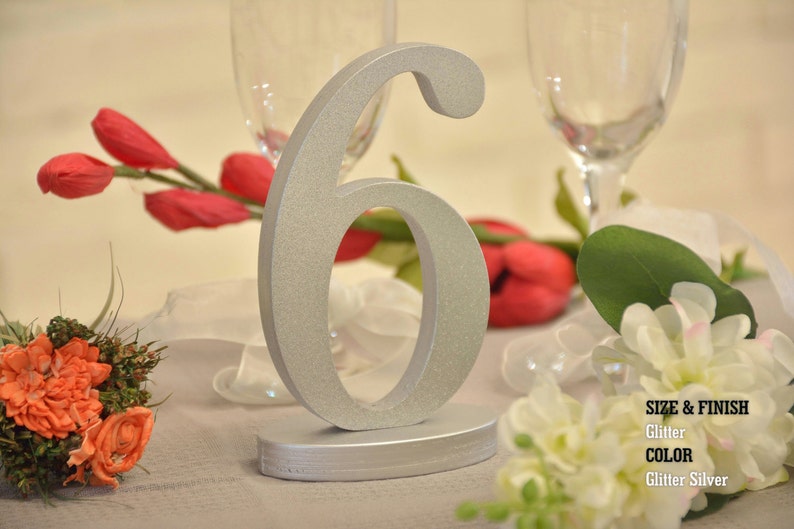 Gold Glitter SET 1-40 DIY Table Numbers Vintage Table - Etsy