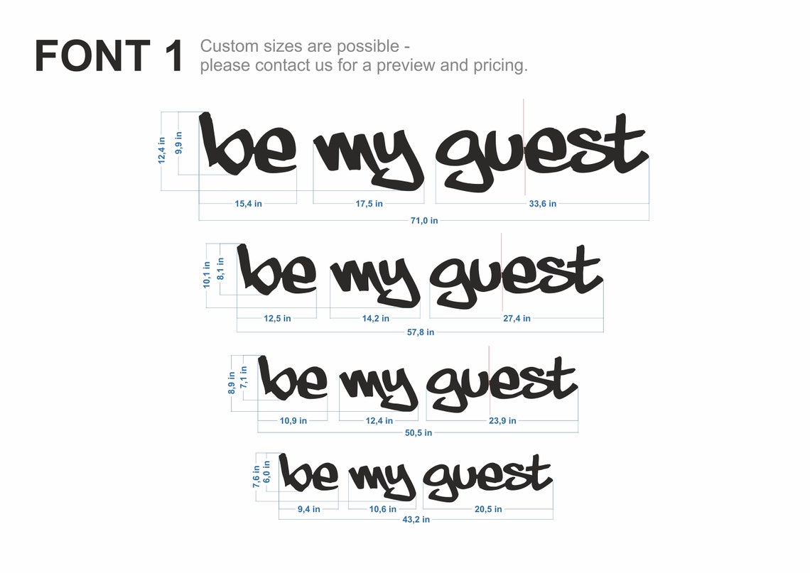 Be My Guest, Be Our Guest Sign, Be My Guest Sign, Be Our Guest, Home ...