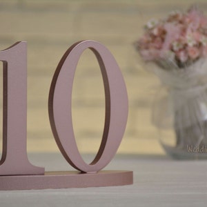 Rustic Table Numbers Wood Table Number Wood Table Numbers - Etsy