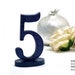 Wedding Decor, Glitter Table Number, Table Numbers, Wedding Table ...