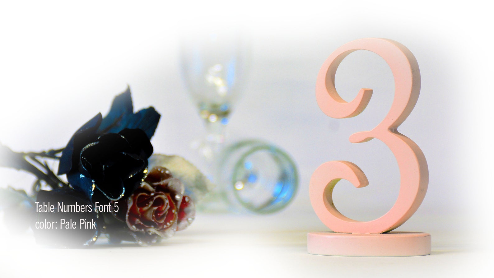 Table Numbers for Wedding, Navy Blue Wooden Table Numbers, Navy Blue ...