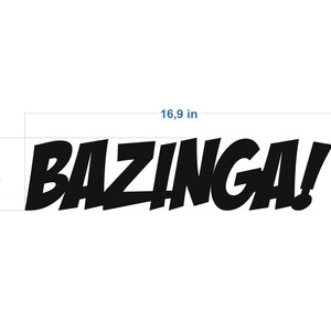 Wood Sign BAZINGA, Big Bang Theory Sign, Home Decoration, Funny Sign ...