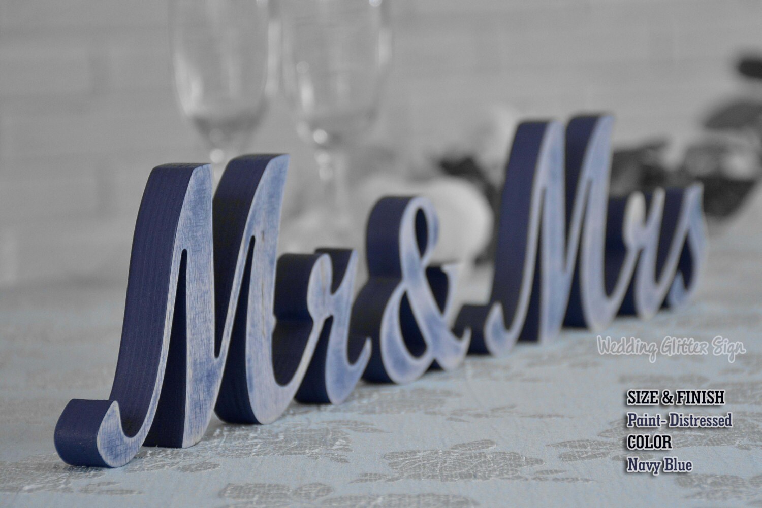 Light Blue Wedding , Navy Blue Sign, Navy Blue Centerpieces, Navy Blue ...