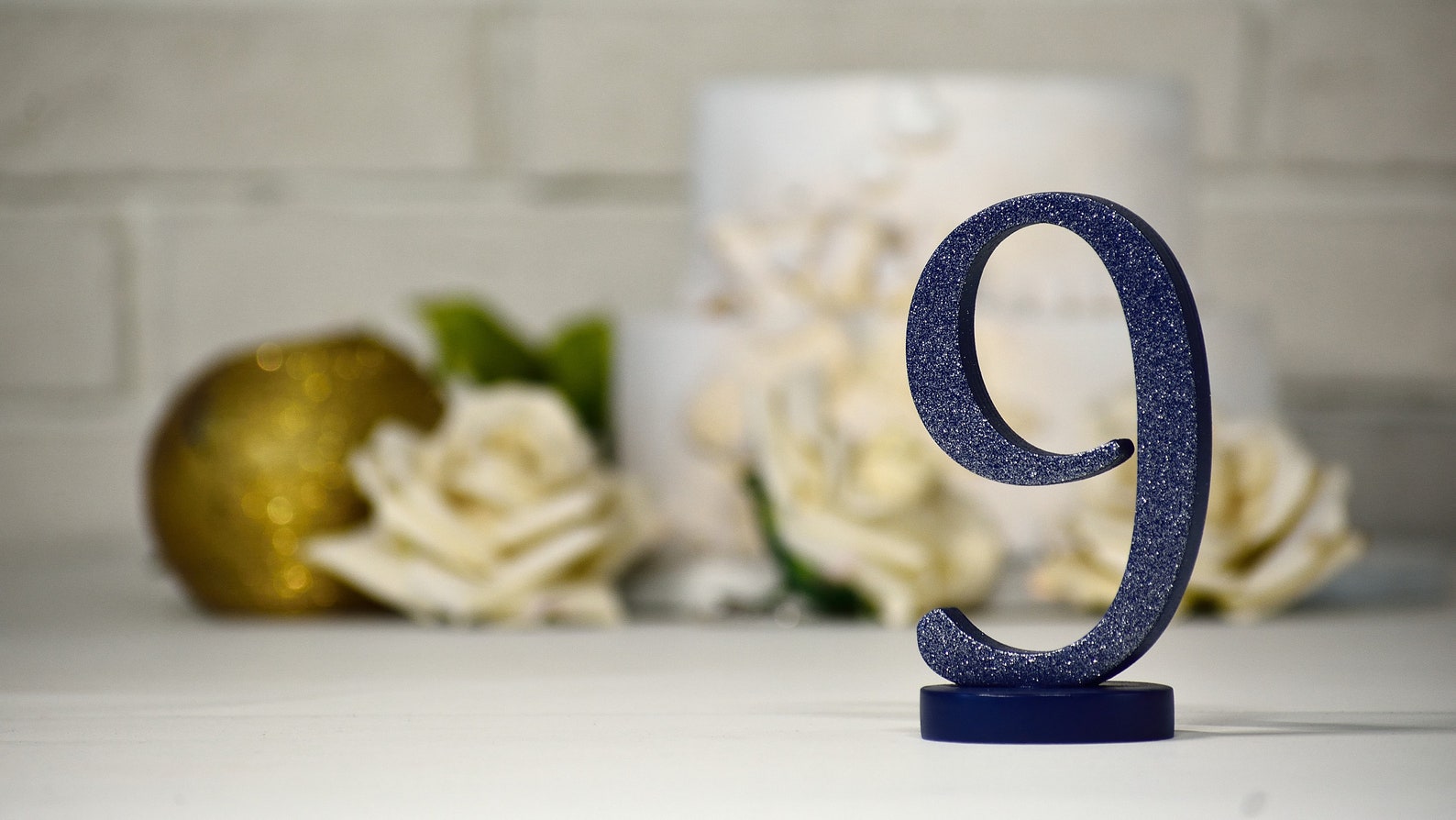 Silver Table Number for Weddings Table Number Wedding Table - Etsy