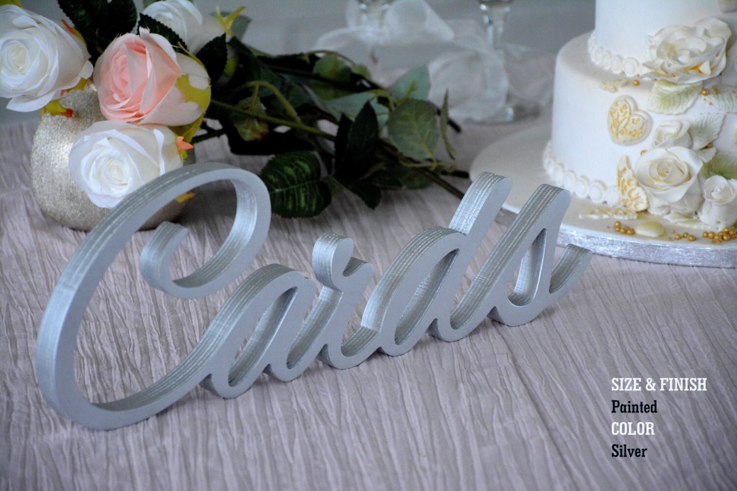 Wedding Cards Sign Gold Wedding Cards Sign Wedding - Etsy