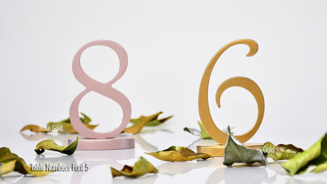Wedding Table Decorations, Table Numbers, Wedding Table Décor, Rustic ...