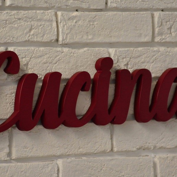 Cucina Sign - Etsy
