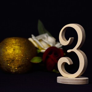 Rustic Table Numbers, Modern Table Number, Table Numbers Diy, Wedding ...