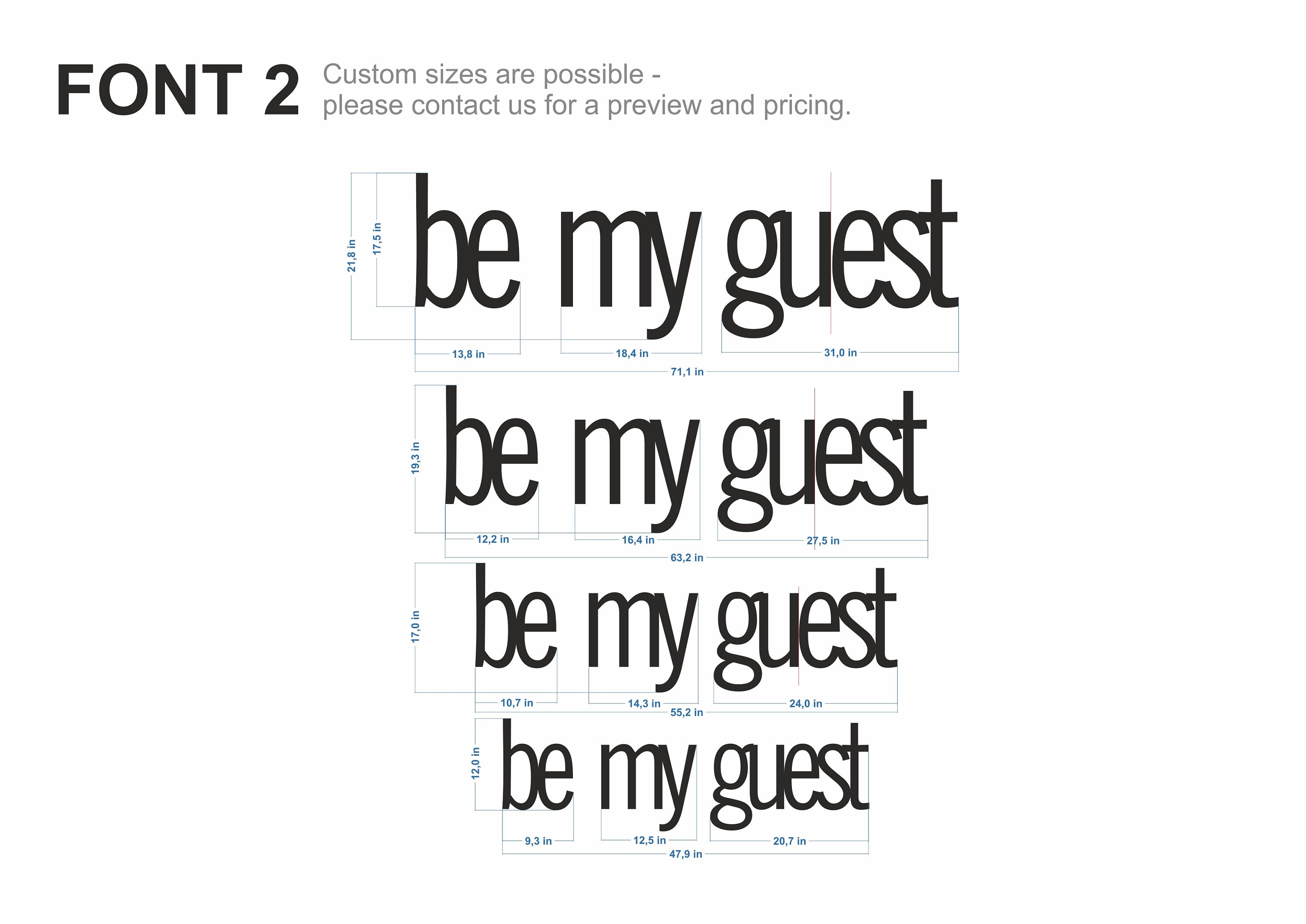 Be My Guest, Be Our Guest Sign, Be My Guest Sign, Be Our Guest, Home ...