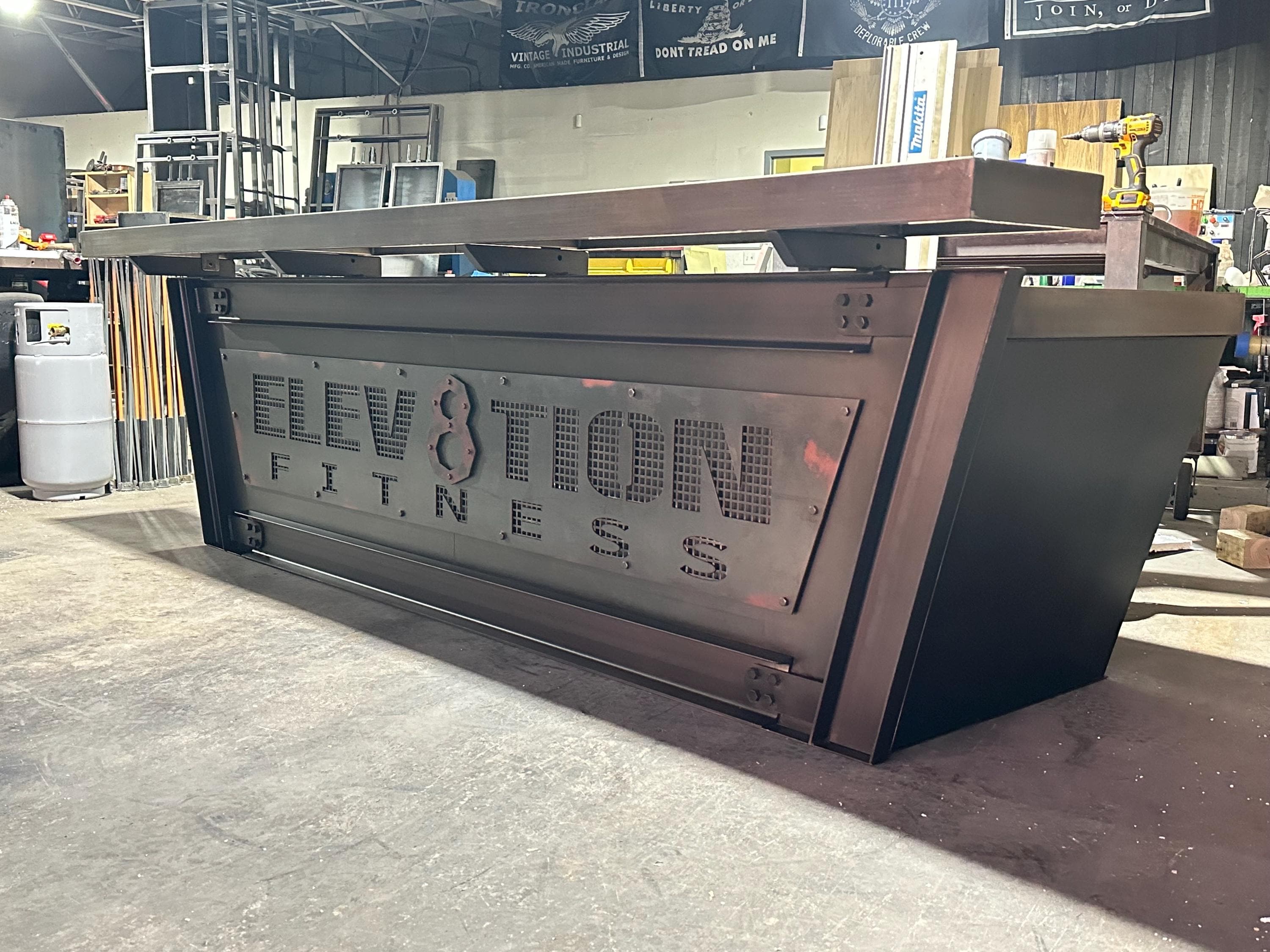 Vulcan Reception Desk - Etsy