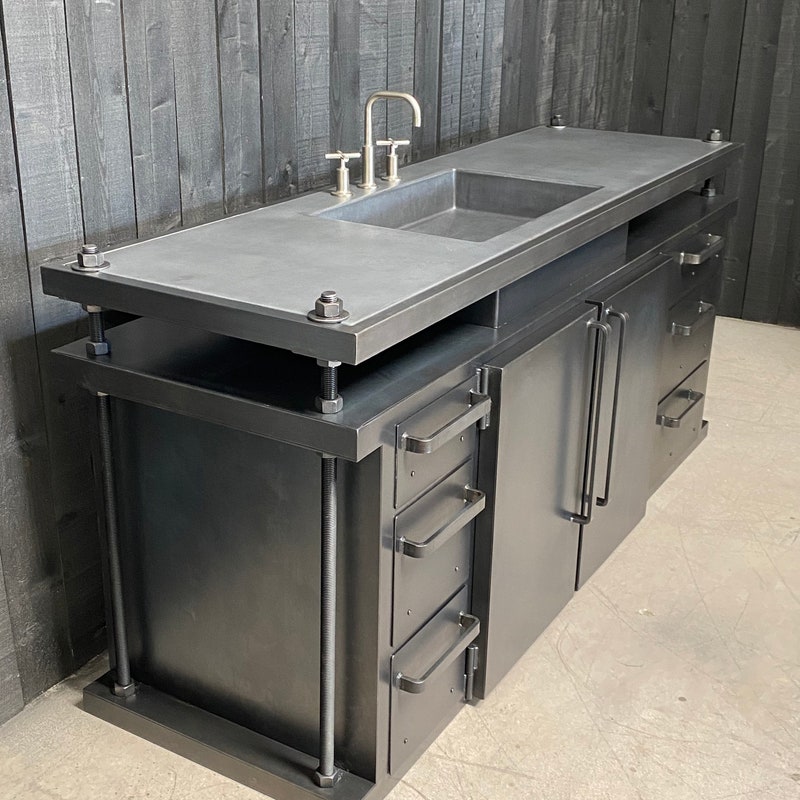 Industrial Vanity - Etsy