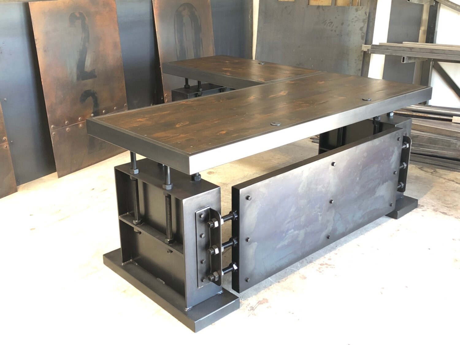 Foster 'L' Shape Desk - Etsy