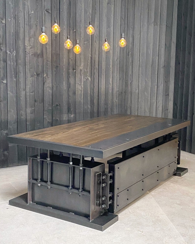 Foster “grand Deluxe” Desk - Etsy