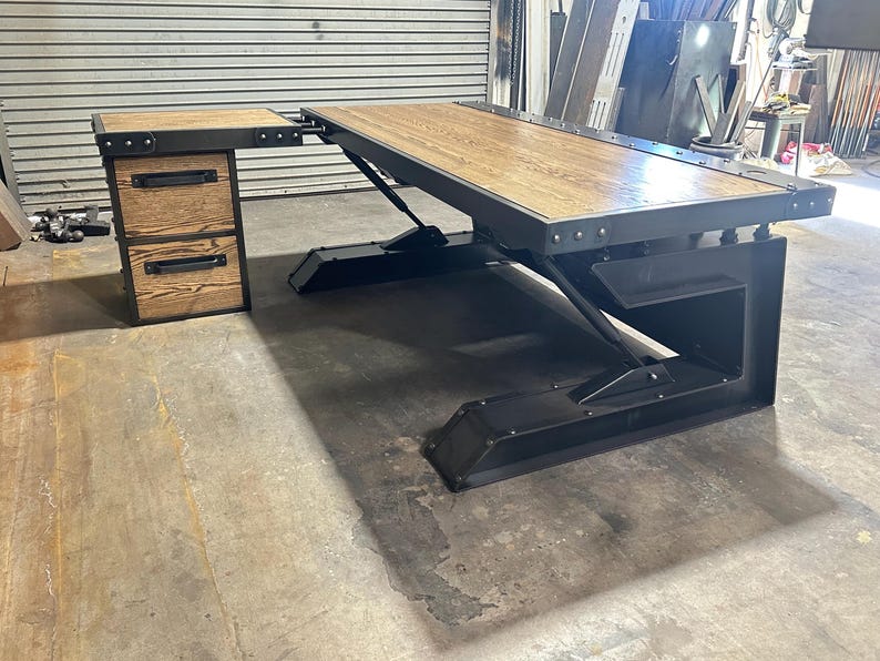 Helzer Executive Desk - Etsy